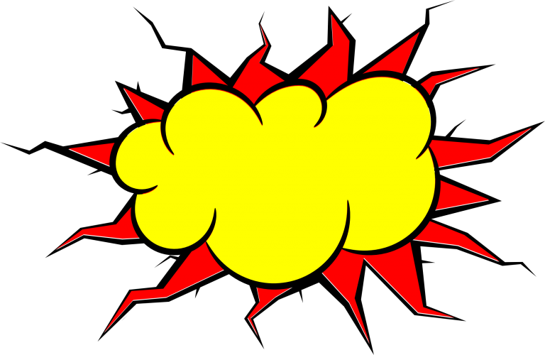 5 Comic Explosion Bubble (PNG Transparent, SVG Vector) | OnlyGFX.com