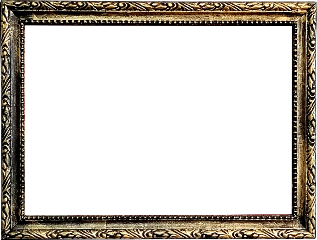 Gold Picture Frame (PNG Transparent) | OnlyGFX.com