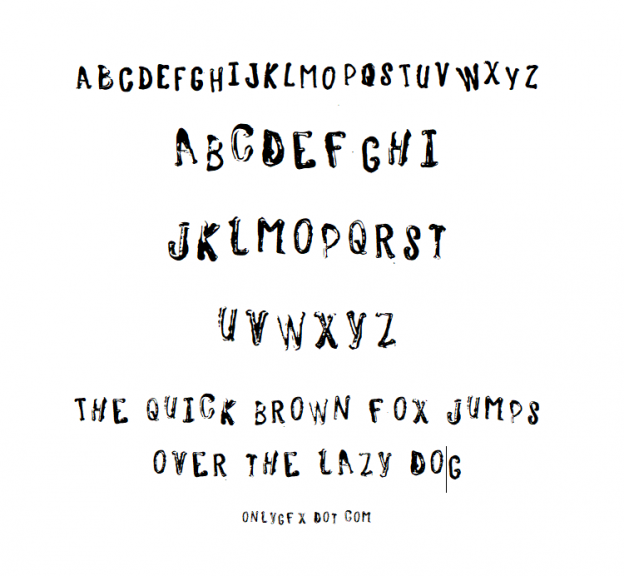 Grunge Stamp Font (OTF) | OnlyGFX.com